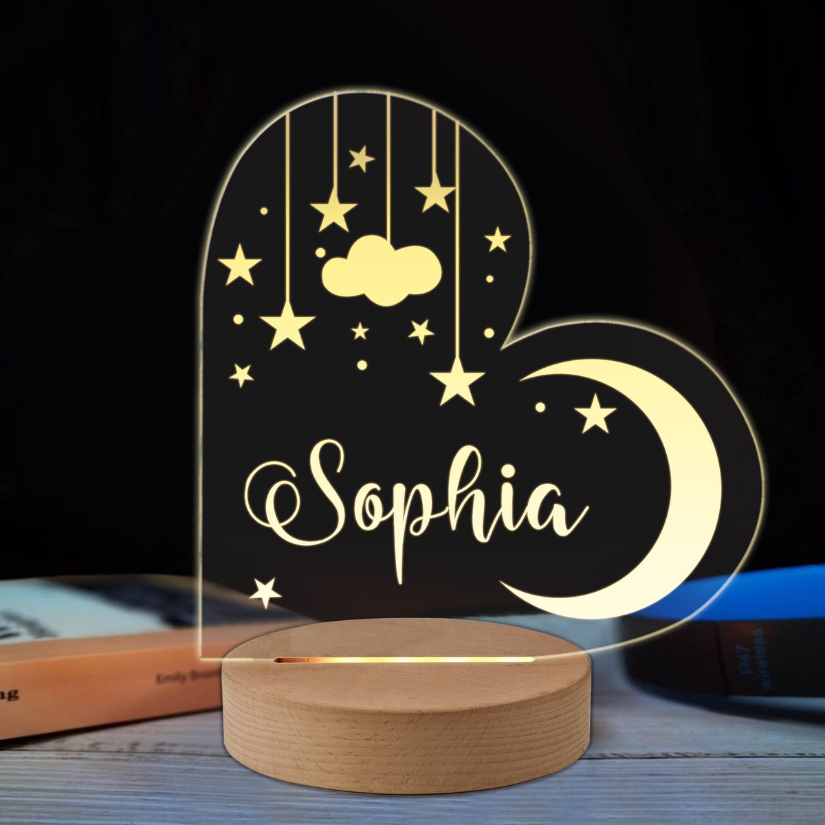 Personalized Night Lights With Name Customized Night Light