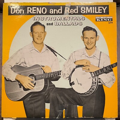 DON RENO & RED SMILEY 1958 "INSTRUMENTALS & BALLADS" RARE! KING 579 | eBay