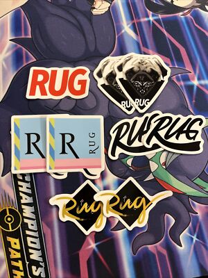 YouTube FAZE RUG Sticker LOT 9 Limited Edition RARE 🔥 READ DESCRIPTION ...