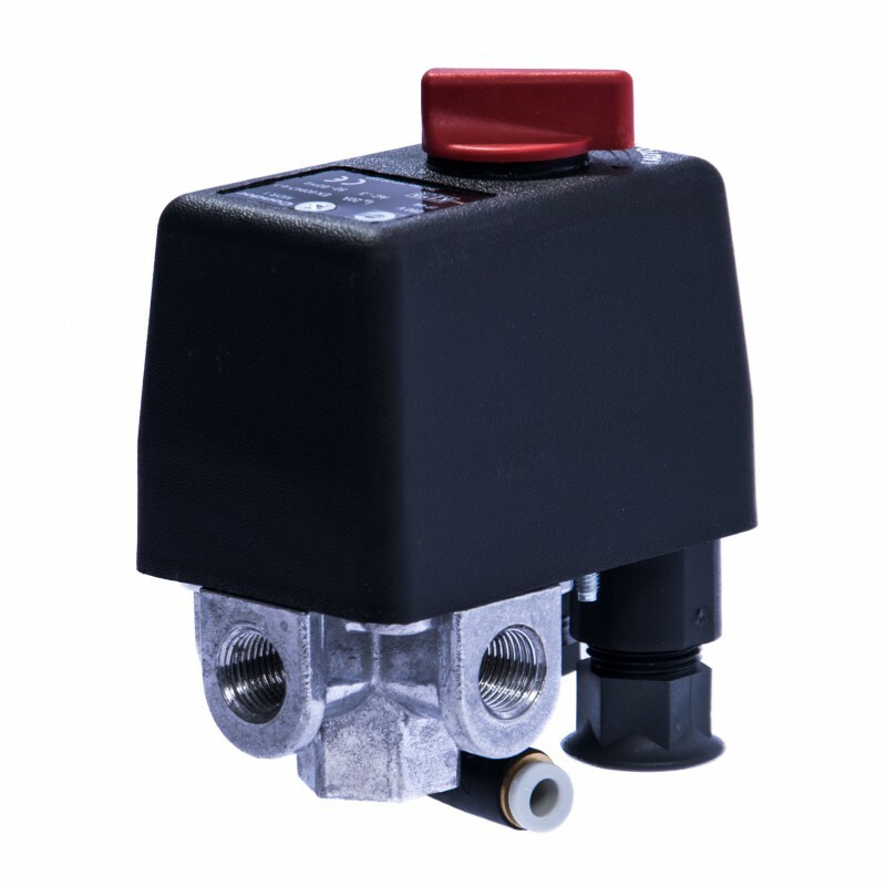 CONDOR Druckschalter MDR1/11 mit Anlauf Entlastungsventil 8-10 Bar max ...