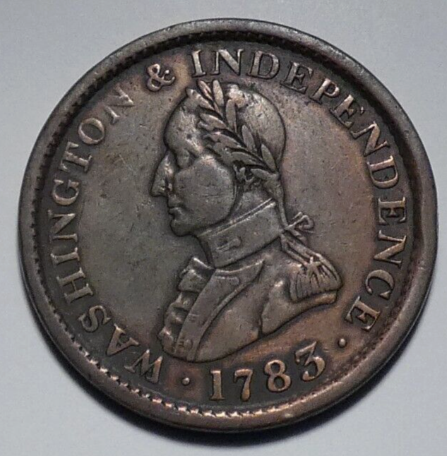 1783 Washington and Independence Copper Cent- Large Military Bust | eBay