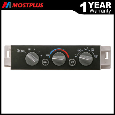 Heater A/C Control Panel Switch For 1996-2000 Chevy GMC C1500 K1500 ...