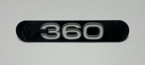 1972 & 1973 Yamaha Rt2 360 and Rt3 360 muffler Emblem Oem After Market ...