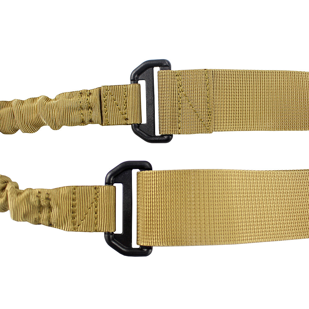 Tactical Molle Single One Point Sling MOLLE System Bungee Rifle Gun ...