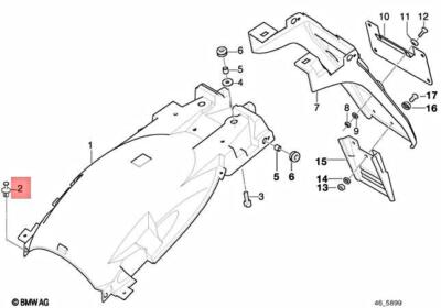Genuine BMW ROLLS-ROYCE Alpina M5 M6 X5 Z3 Roadster Z4 Coupe Clamp ...