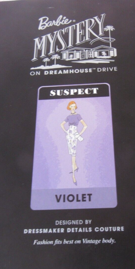 2024 National Barbie Doll Convention Dressmaker Details Suspect Violet ...