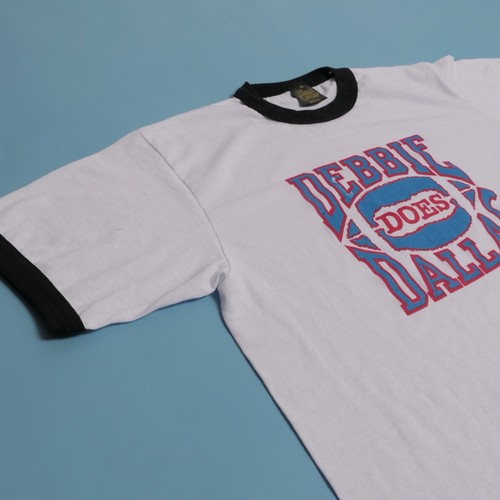 Debbie Does Dallas Ringer Tee Adult Porno Movie Shirt Bambi Woods Star ...