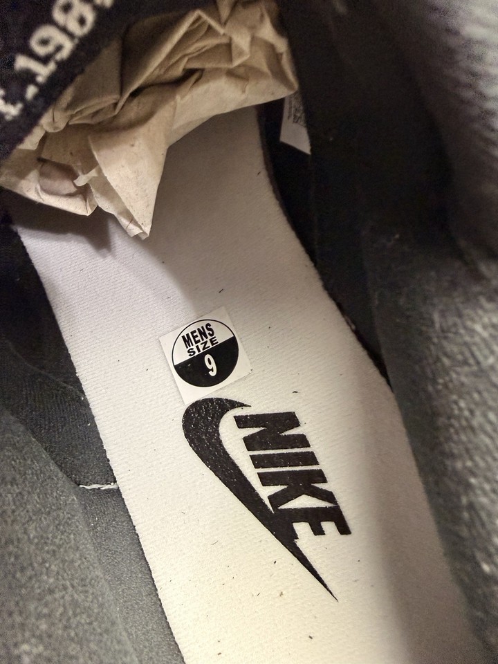 Nike Dunk Low Retro Se Panda Monium Dunk Low Retro Black Suede Size 9 ...