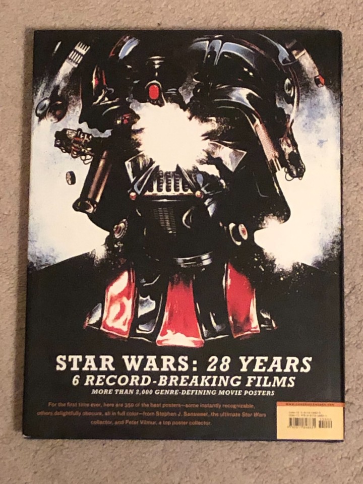 Star Wars Poster Book 2005 Stephen J. Sansweet & Peter Vilmur Hardcover ...