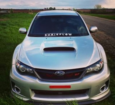 Subieflow Windshield decal subie subar sticker banner graphics turbo | eBay