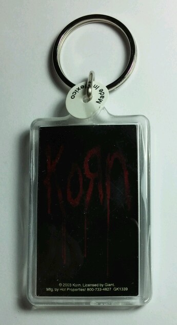 AS-IS KORN TAKE A LOOK IN THE MIRROR NAME MUSIC KEY CHAIN KEYCHAIN | eBay