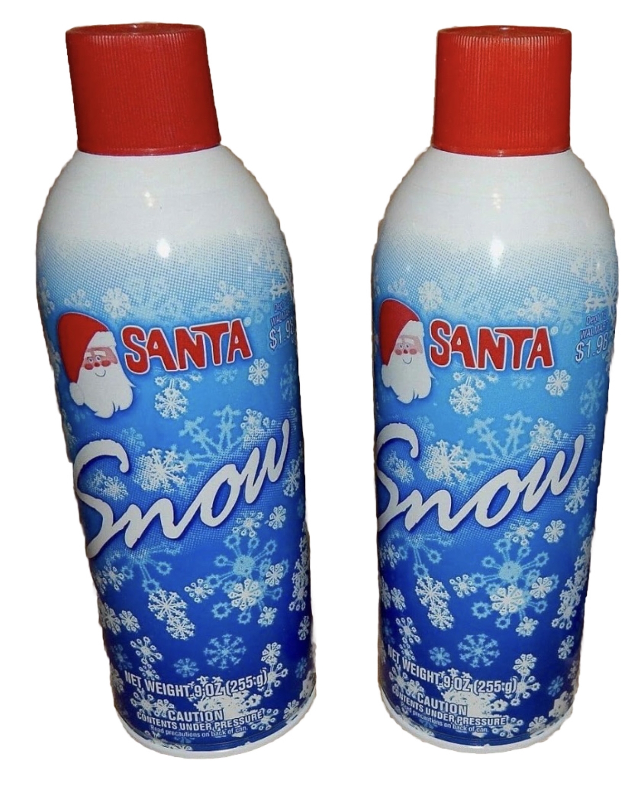 Santa Fake Snow Spray Flocking Tree & Window - Christmas 9oz snow decor ...
