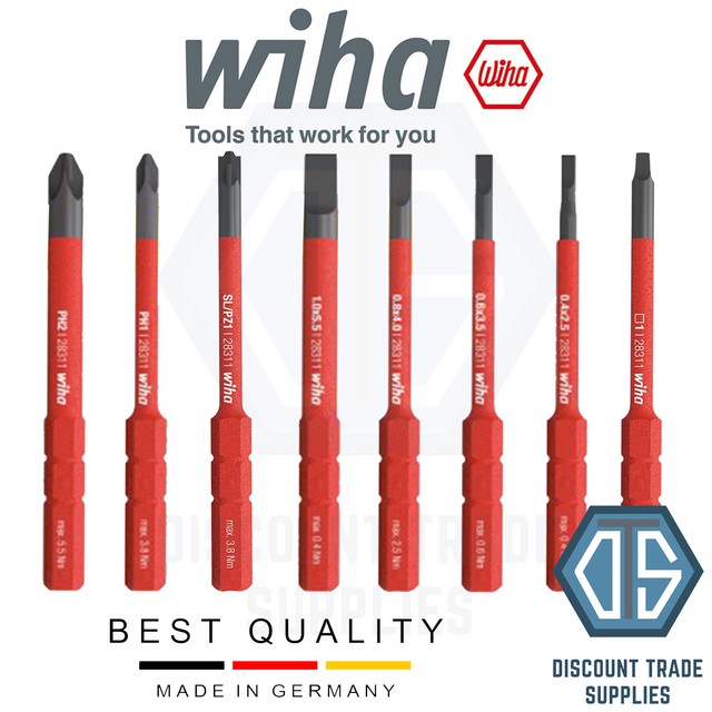 Wiha 2831-18 SW 2.5x75 Slim-vario VDE Wechselbit for sale online | eBay