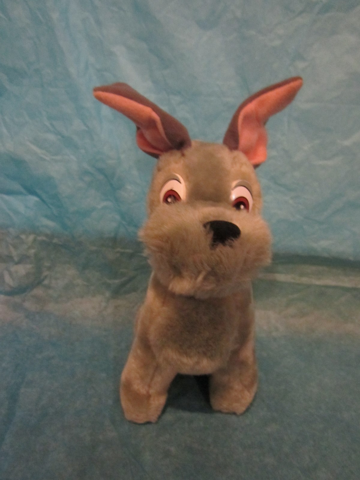 Disney's Lady And The Tramp Scamp Puppy Plush Trouble Grey Disneyland ...