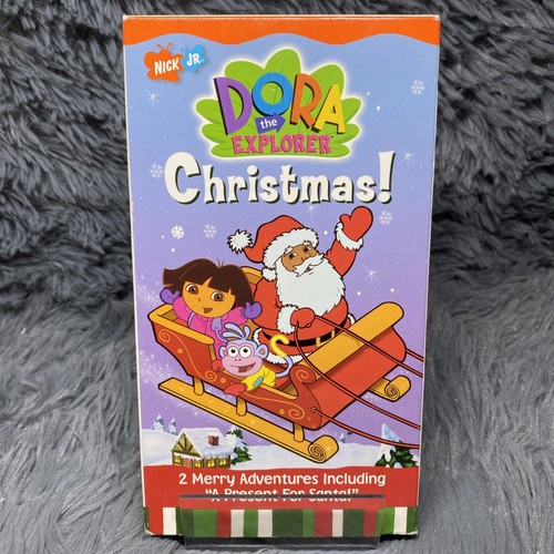 Dora the Explorer Christmas! VHS Tape 2002 Nick Jr Holiday 2 Episodes ...