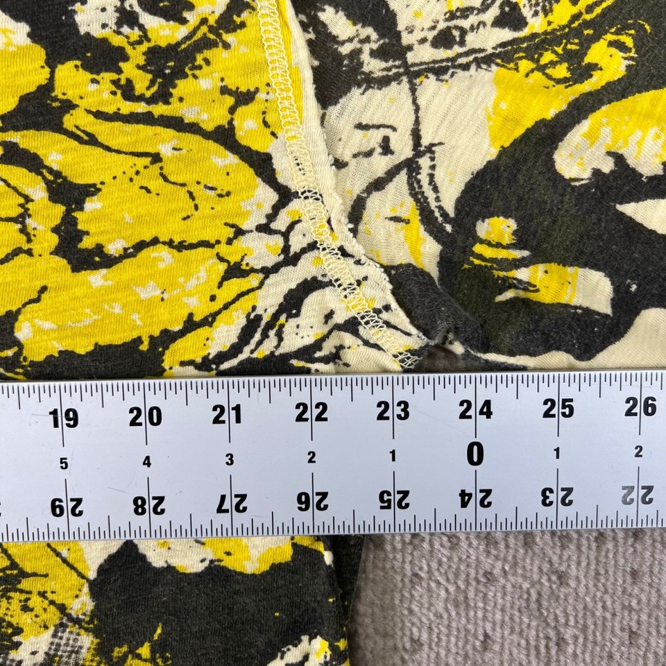 Y2K Buffalo David Bitton Men's M Skull Hoodie Yellow Jesse Pinkman ...