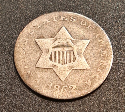 1852 three cent silver coin | eBay