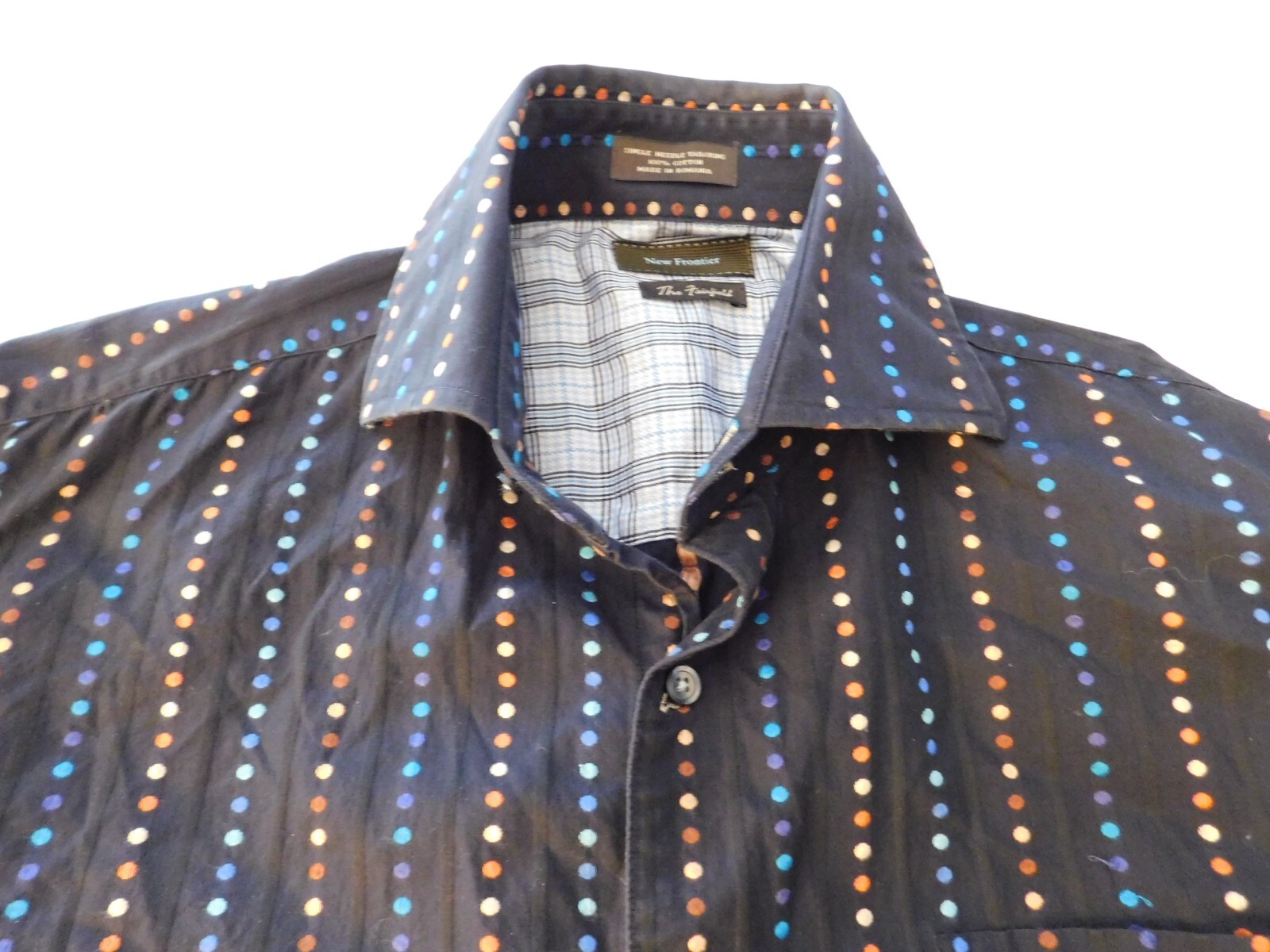 New Frontier Single Needle Tailoring Button Polkadot … - Gem