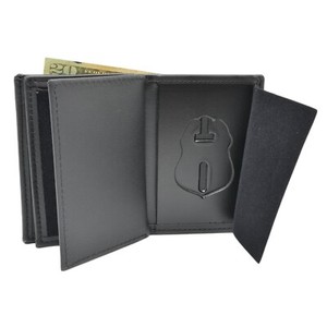 Perfect Fit TSA FFDO Officer 2.5" Badge Wallet Recessed Double ID ...