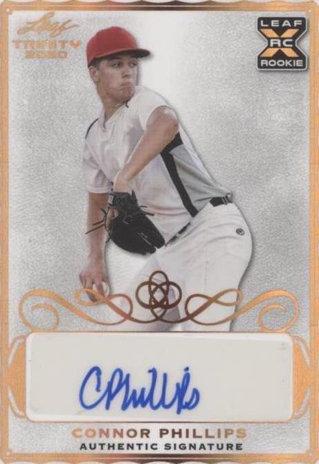 2020 Leaf Trinity - Autograph Connor Phillips #A-CP1 (AU, RC) for sale ...