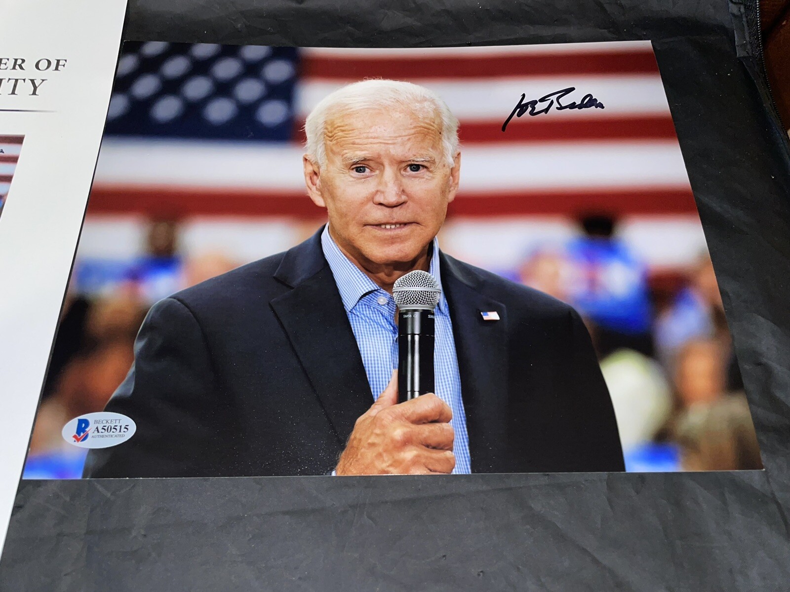 Joe Biden Hand Signed 8x10 Photo 46th President Of The US Beckett #2 | eBay
