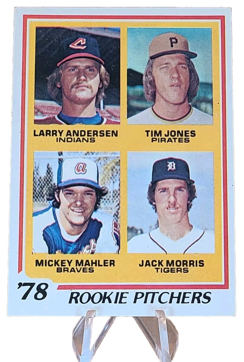1978 Topps #703 Rookies/Larry Andersen/Tim Jones/Mickey Mahler/Jack ...