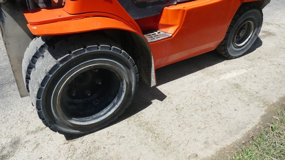 Toyota Forklift Diesel Dually 7FDU35 8,000 Lb. 179" Lift Height | eBay