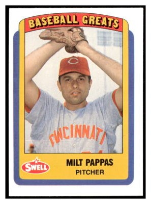 1990 Swell Baseball Greats #107 Milt Pappas | eBay