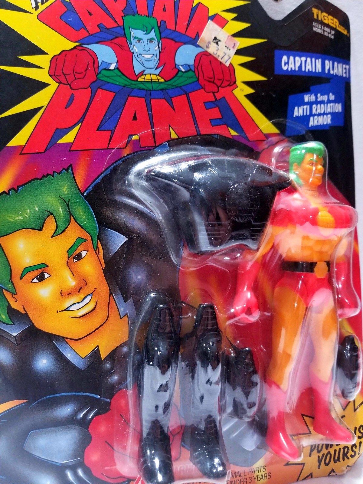1994 New Adventures Of Captain Planet Captain Planet w/Anti Radiation ...