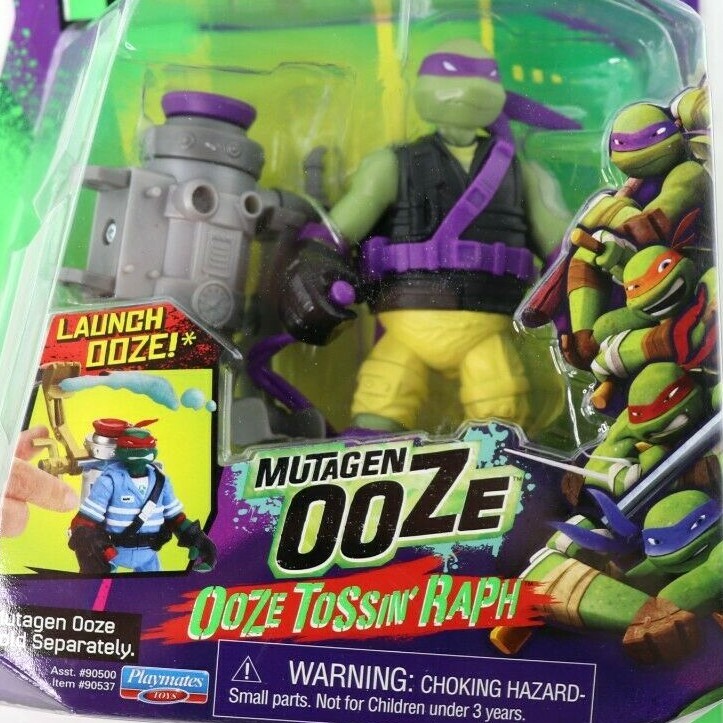 Teenage Mutant Ninja Turtles Ooze Scoopin' Donnie TMNT 2012 RARE Error ...