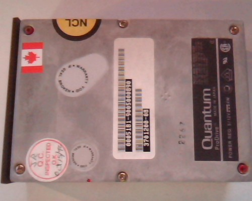 SCSI Hard Disk Drive Quantum ProDrive 105S 910-10-9403 50pin 3701200-08 ...