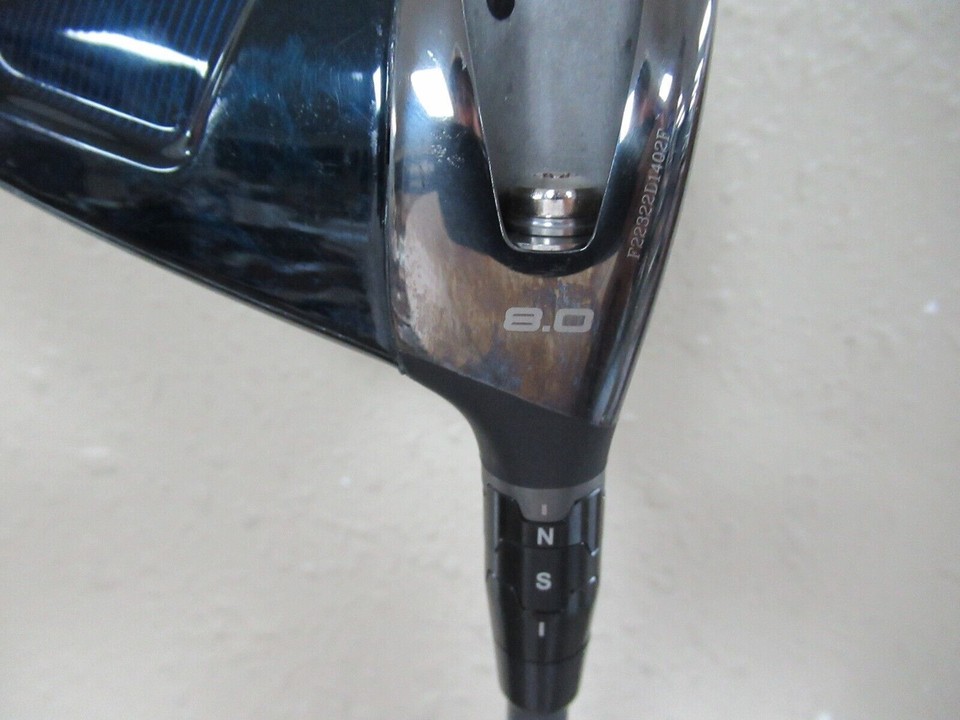 CALLAWAY PARADYM TRIPLE DIAMOND 8* DRIVER FUJIKURA PRO 63g EXTRA STIFF ...