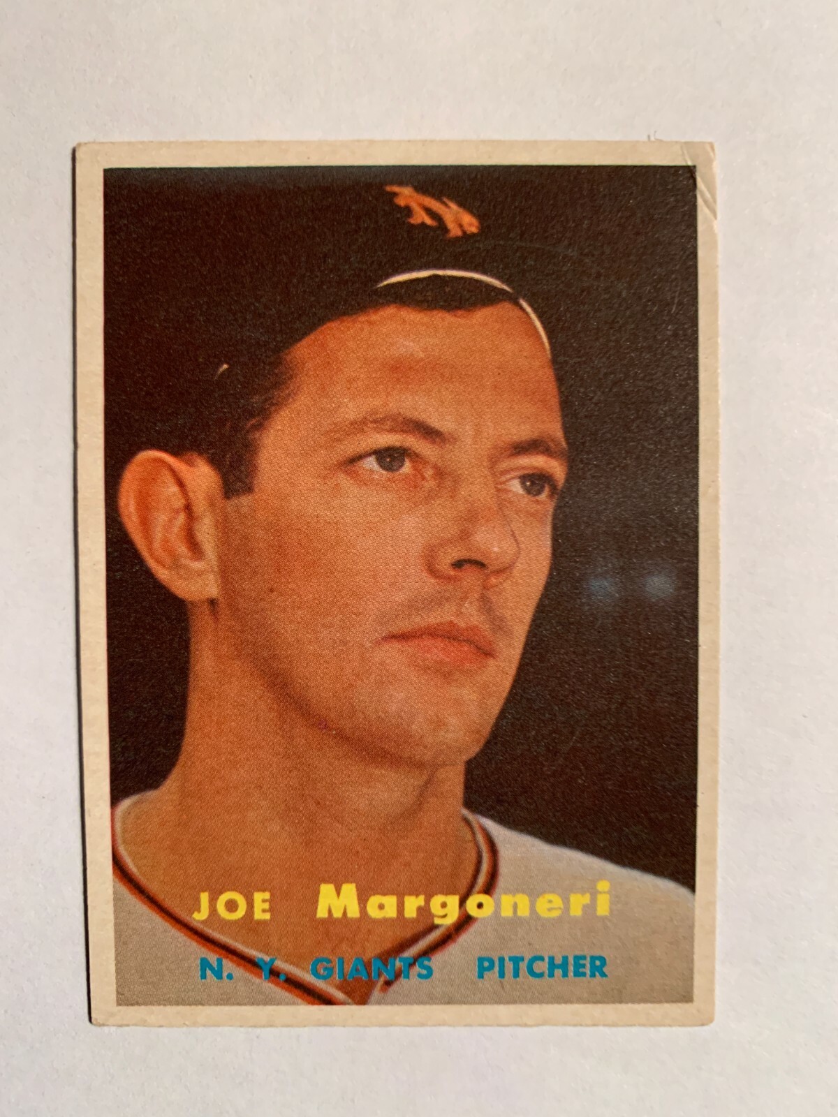 JOE MARGONERI TOPPS #191 - 1957 | eBay