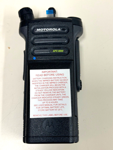 Motorola APX 8000 Handheld UHF Radio (H91TGD9PW7AN) for sale online | eBay