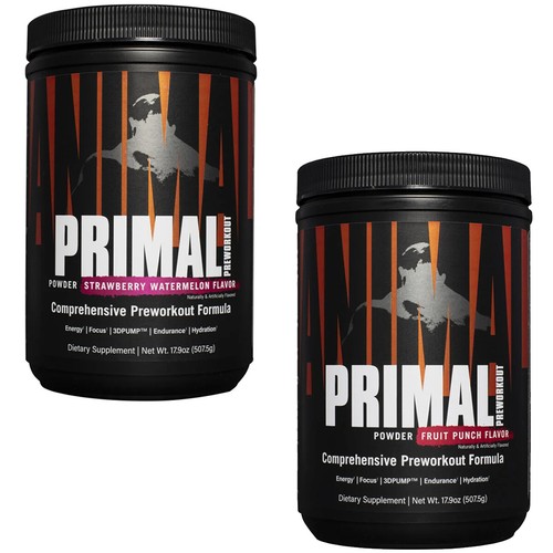 Universal Nutrition Animal Primal Pre-Workout Powder Supplement - 25 ...