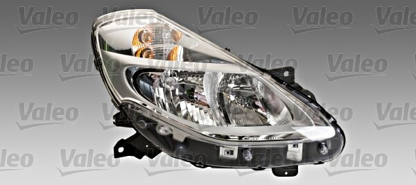 RENAULT CLIO III NEW Halogen Headlight Metallized Bezel RIGHT OEM 2009 ...