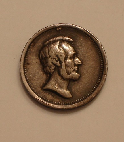 ABRAHAM LINCOLN Born Feb. 12 1809 Assassinated April 4th 1865 Medal ...