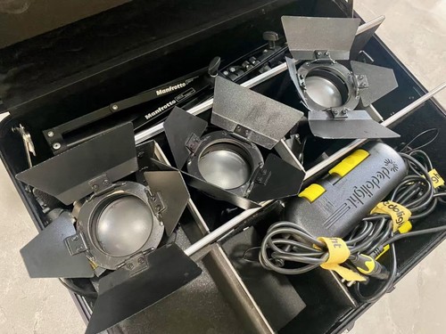 Dedolight DLH4 220v 150W 3 Point Lighting Kit | eBay