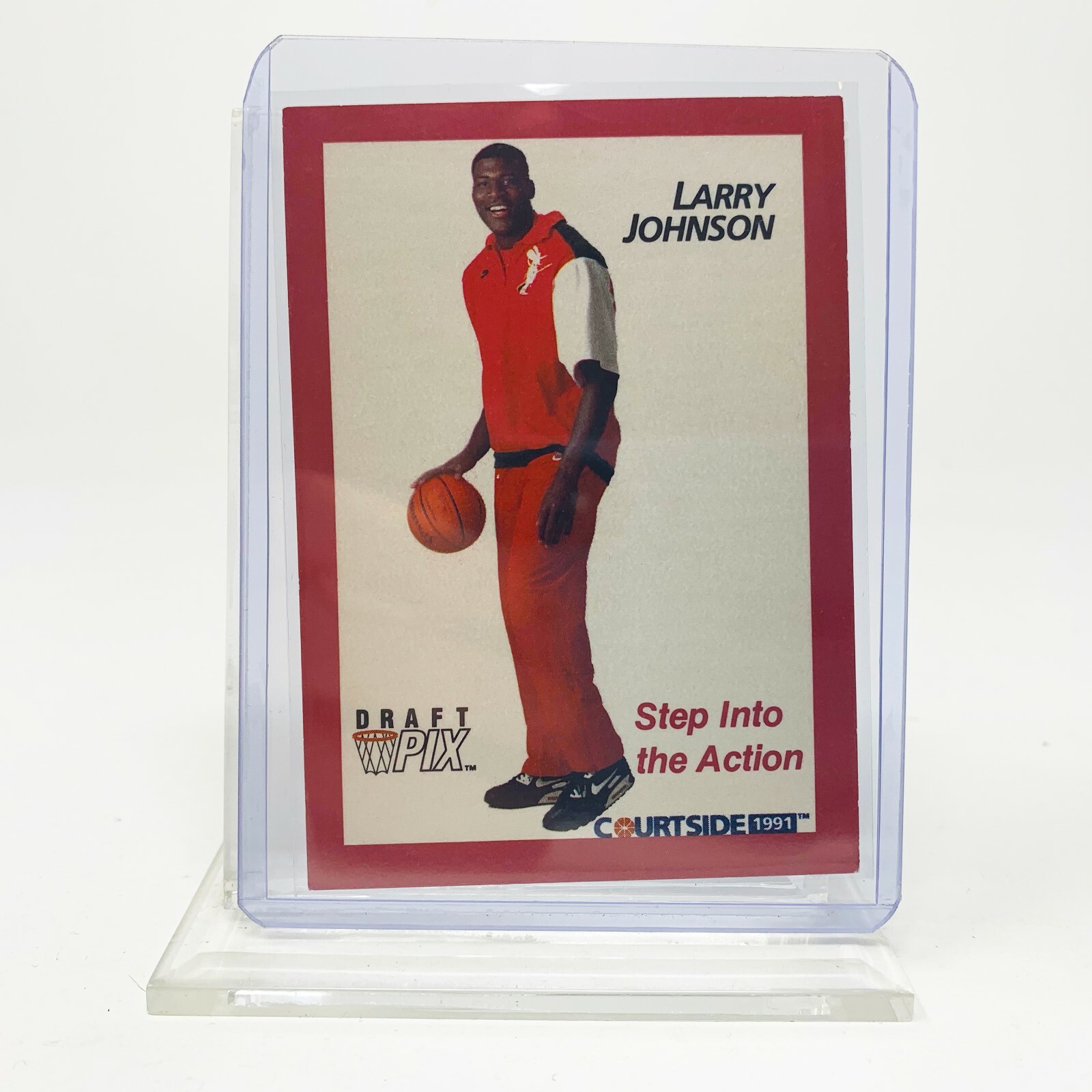 Larry Johnson Rookie - 1991 Courtside Draft Pix - UNLV - Charlotte ...