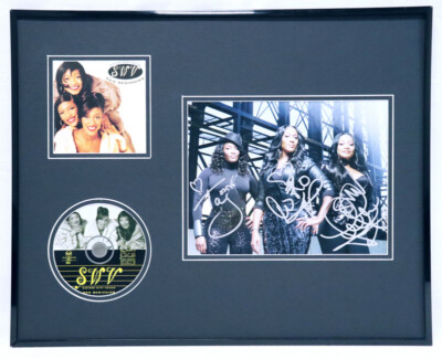 SWV Group Signed Framed 16x20 New Beginnings + Photo Display | eBay