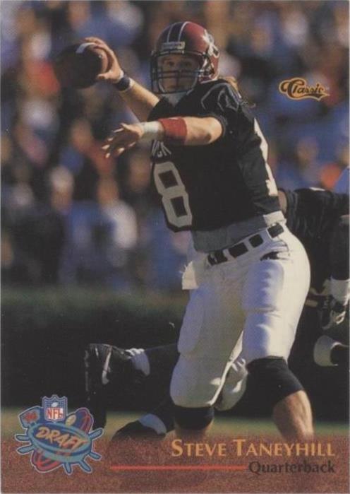 1996 Classic NFL Rookies - Steve Taneyhill #36 (RC) for sale online | eBay