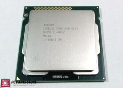 Intel Pentium G620 2.6GHz Dual-Core 3MB Socket LGA 1155 SR05R CPU ...