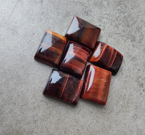 Natural Red Tiger Eye Rectangle Shape Cabochon Calibrated Wholesale AAA ...