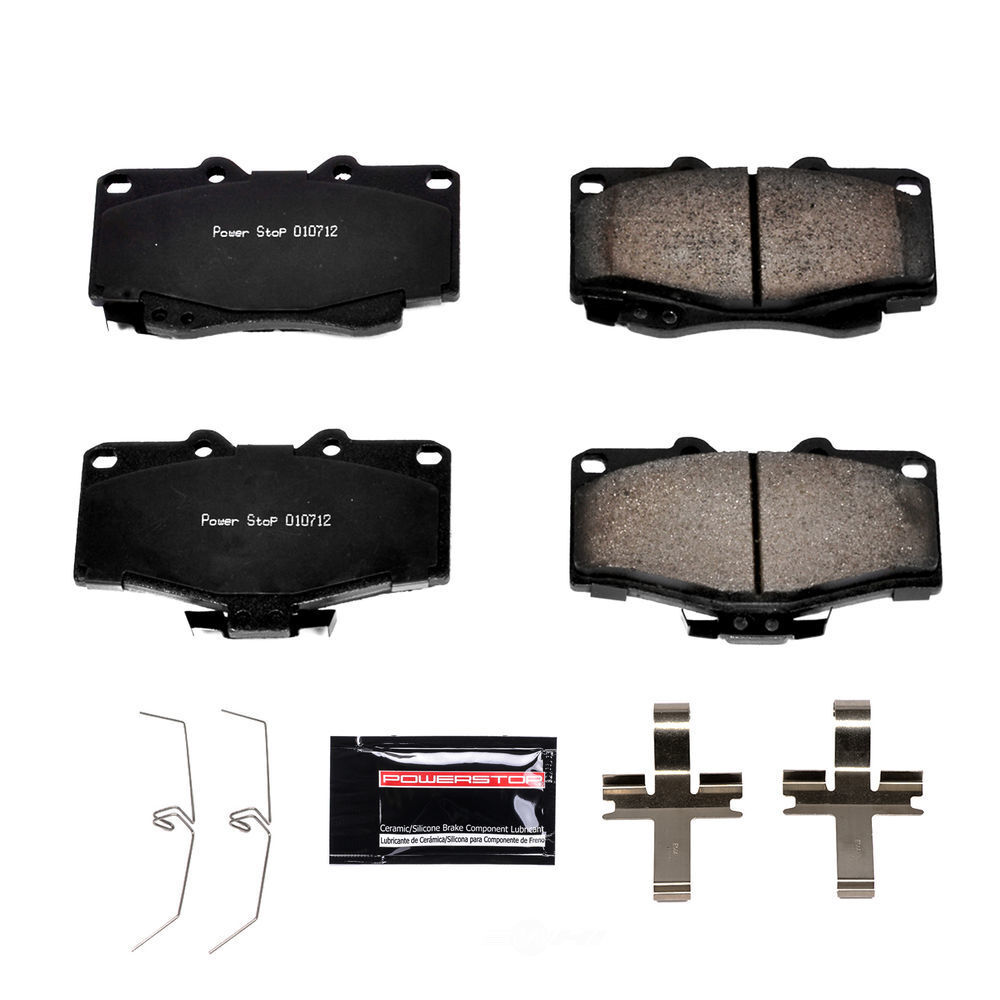 PowerStop Z23436 Disc Pads and Brake Shoes - Disc Brake Pad Set, Front ...