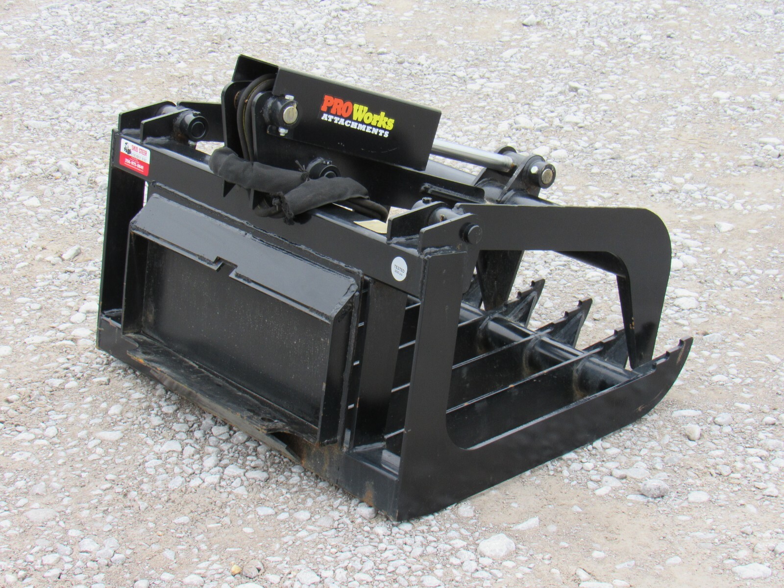 36" Heavy Duty Root Grapple Bucket Attachment Fits Toro Dingo Mini Skid ...