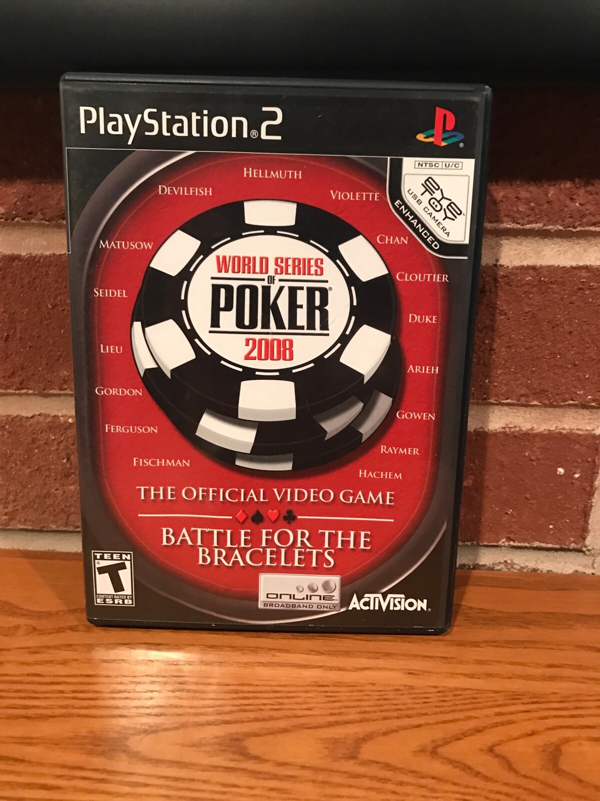 World Series of Poker 2008 Battle for the Bracelets Sony PlayStation 2 ...