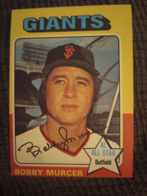 1975 Topps Baseball Bobby Murcer card #350 in ex condition (MK) | eBay