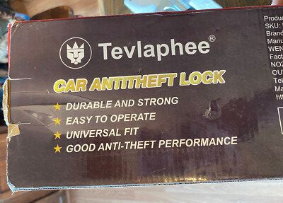 Tevlaphee car antitheft lock new durable strong box is ripped universal | eBay