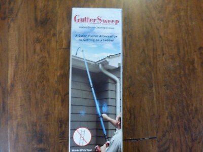 Gutter Sweep Rotary Gutter Cleaning System | eBay