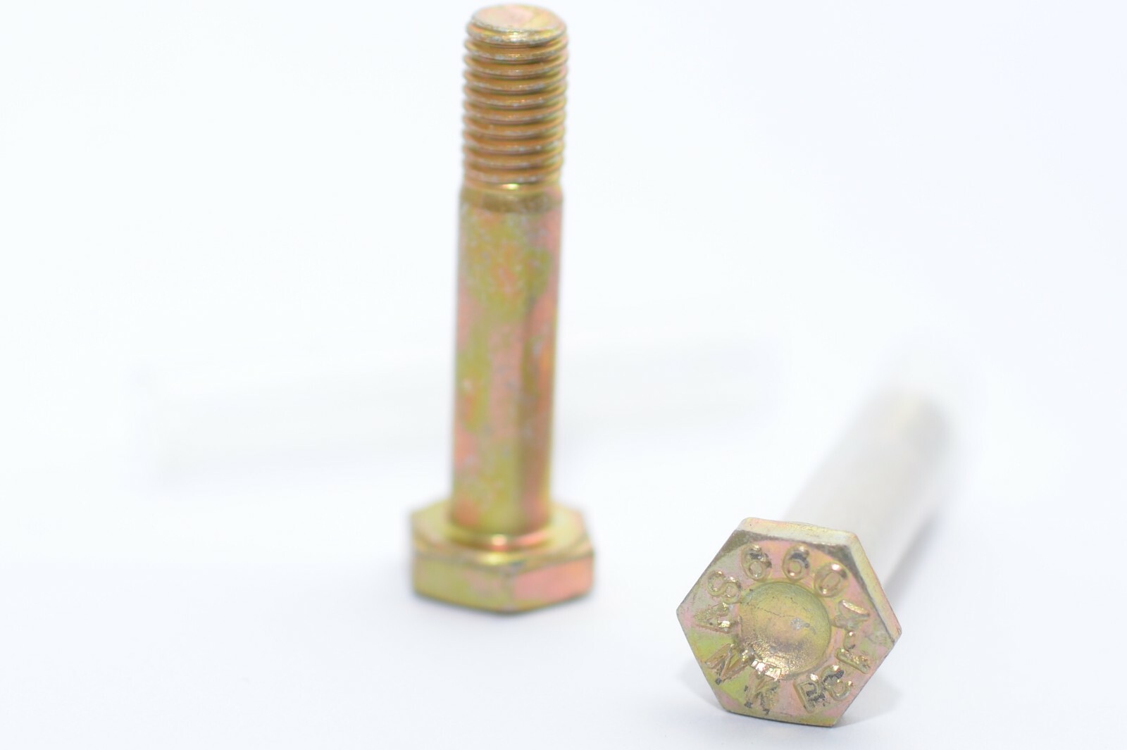 5x MIL Sechsant-Schraube mit Schaft 1/4"-28 UNJF x 0.4", NAS6604-13 ...